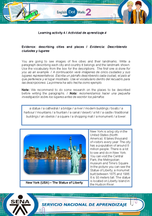 Cronograma de actividades - English - SENA - Studocu