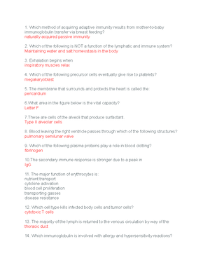 CMCA EXAM 2023 REAL EXAM 170 Questions AND Correct Answers-1-21 - CMCA ...