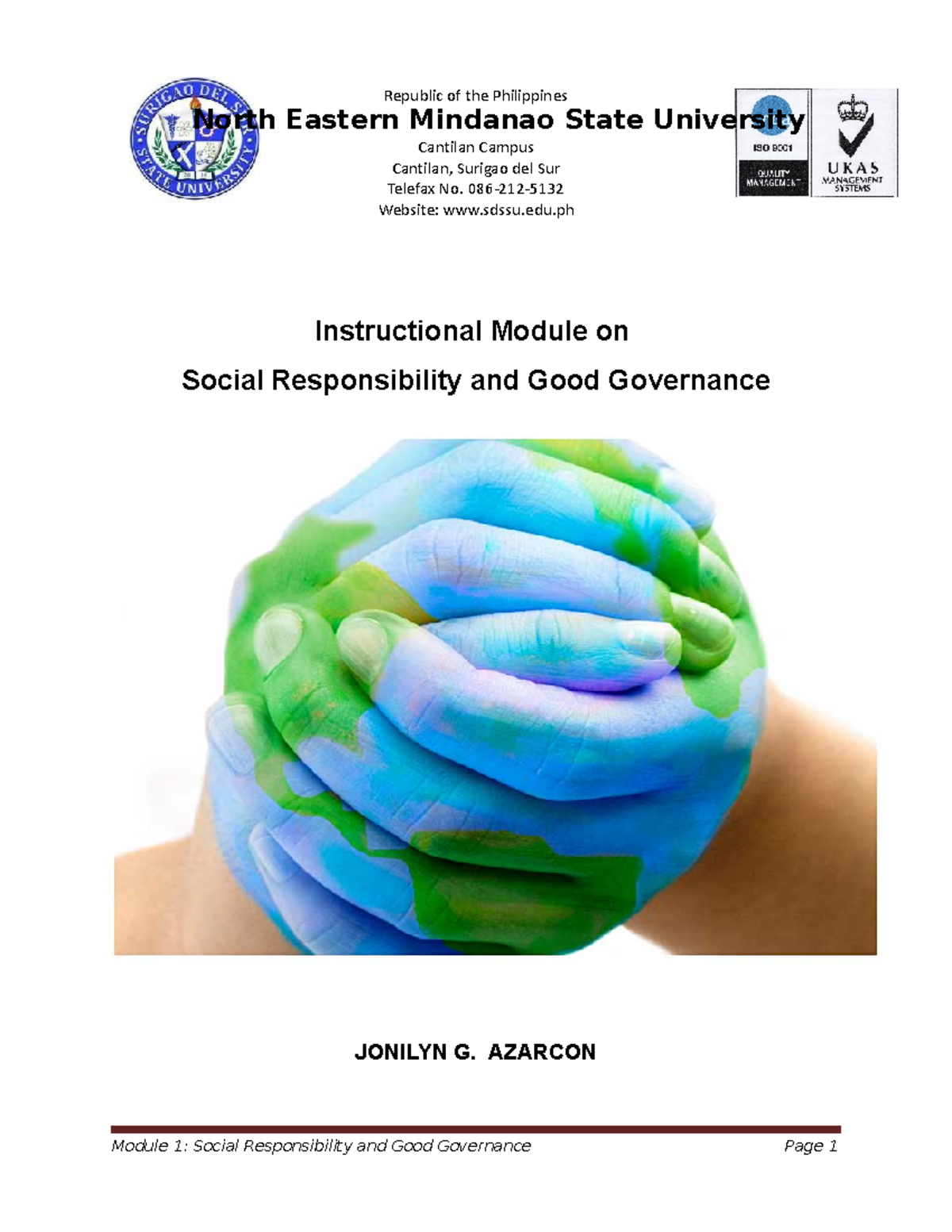 Module 1Lesson-1-3 - noneee - ####### Republic of the Philippines North ...