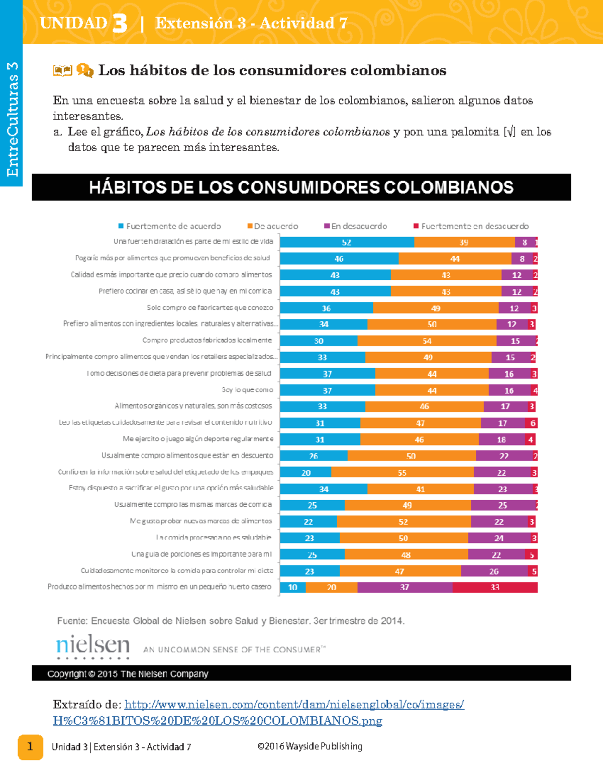 EC L3 U3 Extension 3 Actividad 7 -SE- 2 - EntreCulturas 3 UNIDAD 3 ...