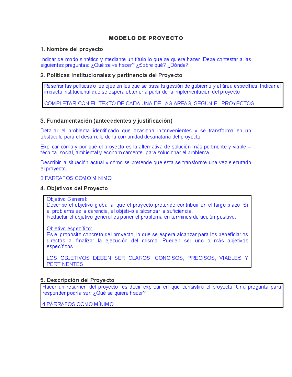 Modelo DE Proyecto - Resumen economia social - MODELO DE PROYECTO 1 ...