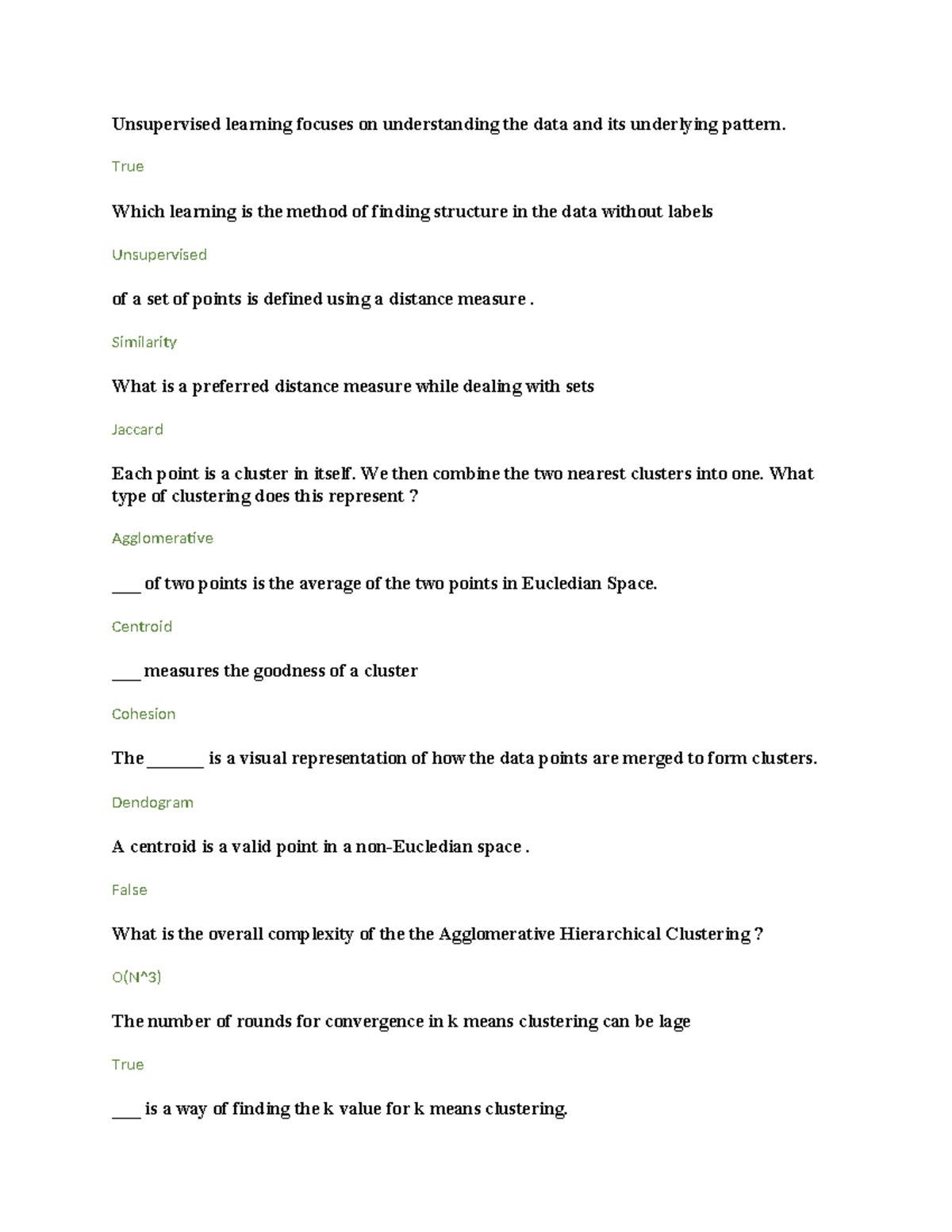 6-Clustering - The Data Ensemble - Unsupervised learning focuses on ...