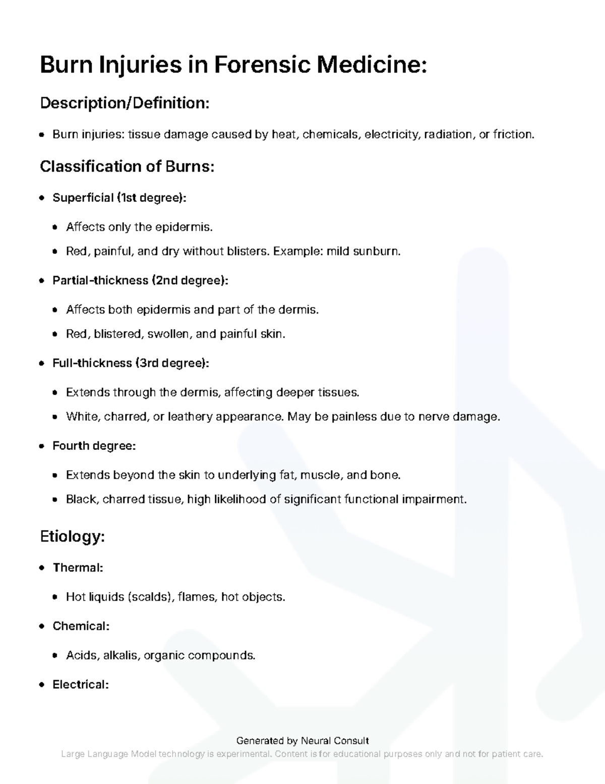 Burn Injuries in - Good - Burn Injuries in Forensic Medicine ...