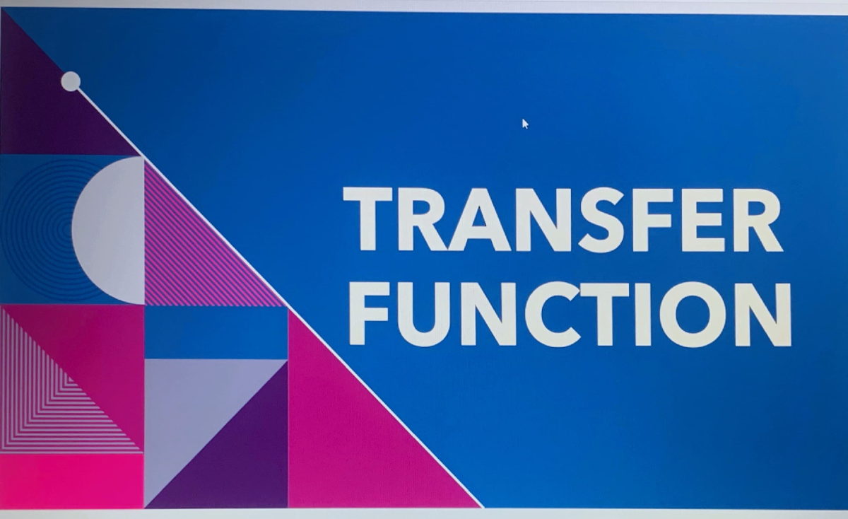 Transfer System - ####### IAG~MS -. - • - !illr!liiJ TRANSFER FUNCTION ...