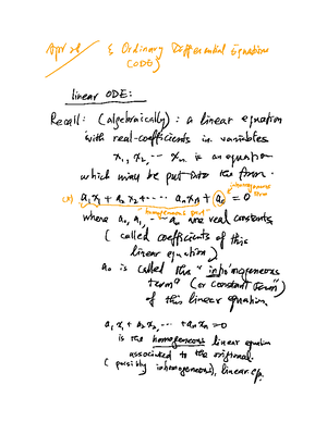 L1 Notation and Functions - MATH1520AB University Mathematics for ...