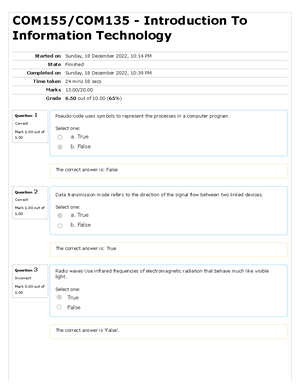Lec 7 - notes - Introduction To Information Technology - Studocu