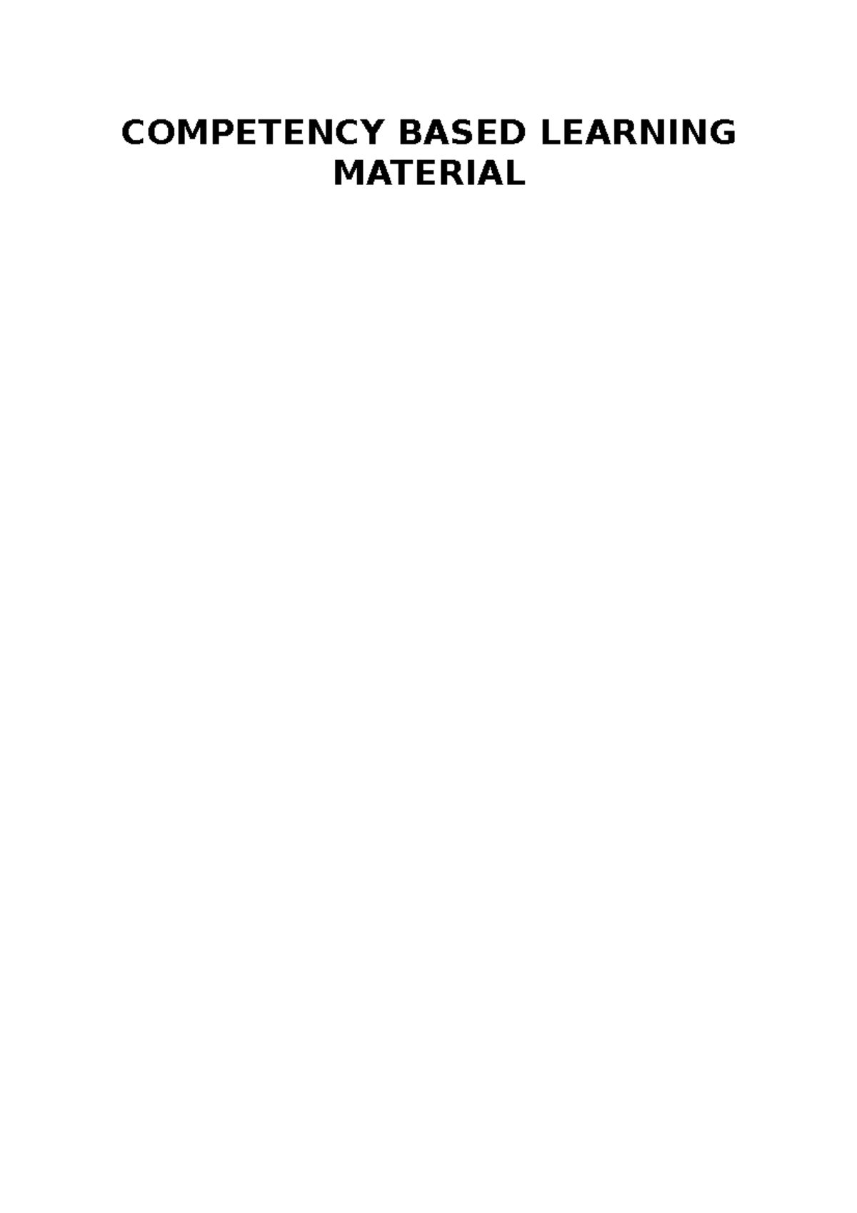 CBLM Ignition System - this summaries will help you in to your ...