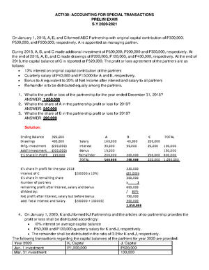 Intermediate accounting 3 Milan solutions chapter 7 - Chapter 7 Notes ...