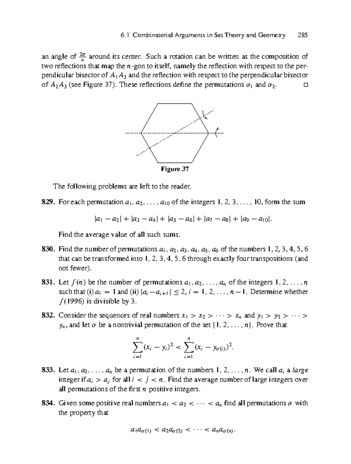 Advanced Book On Mathematics Olympiad Pdfdrive 34 6 Combinatorial Arguments In Set Theory