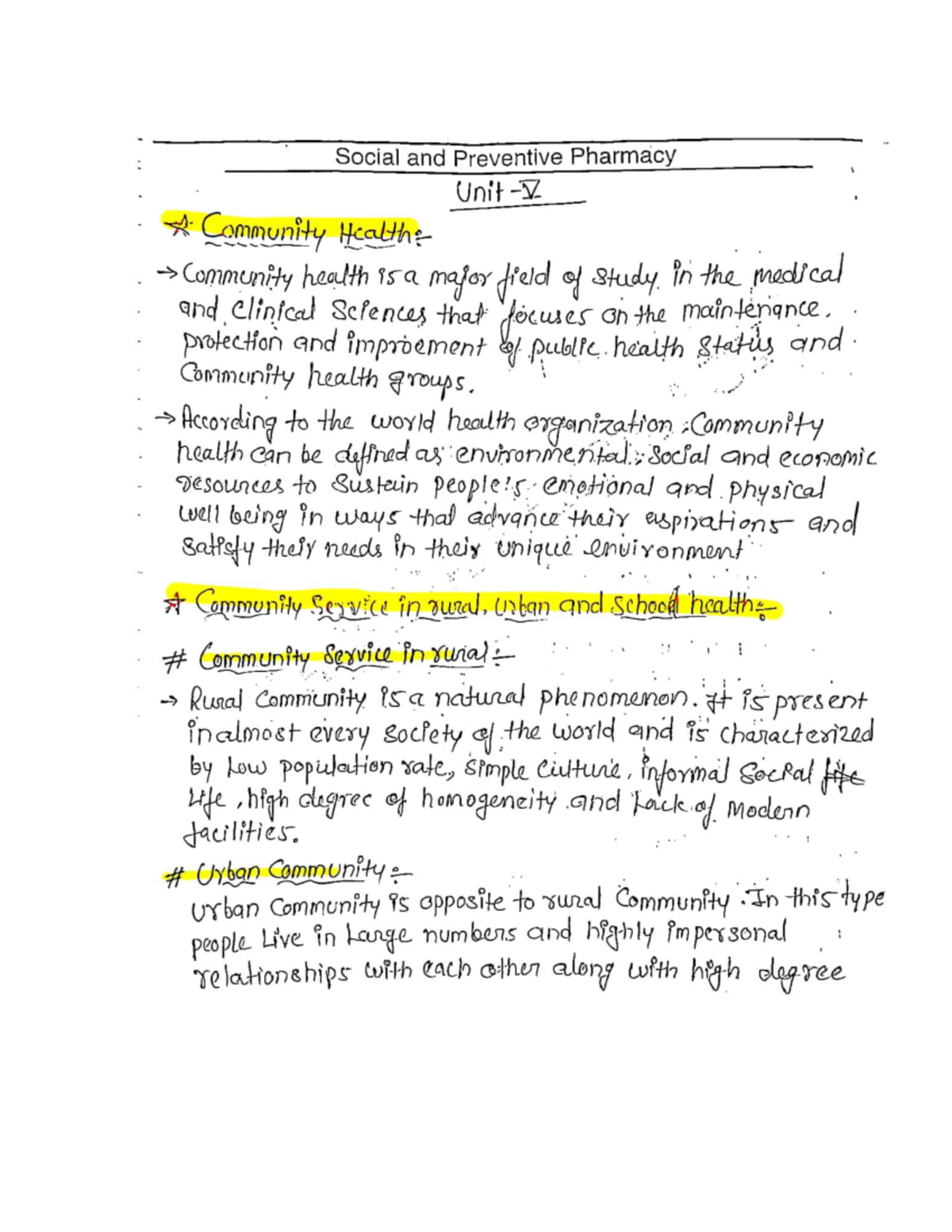 Unit 5 - COMPLETE NOTE OF BP802 - Social and Preventive Pharmacy Unit ...