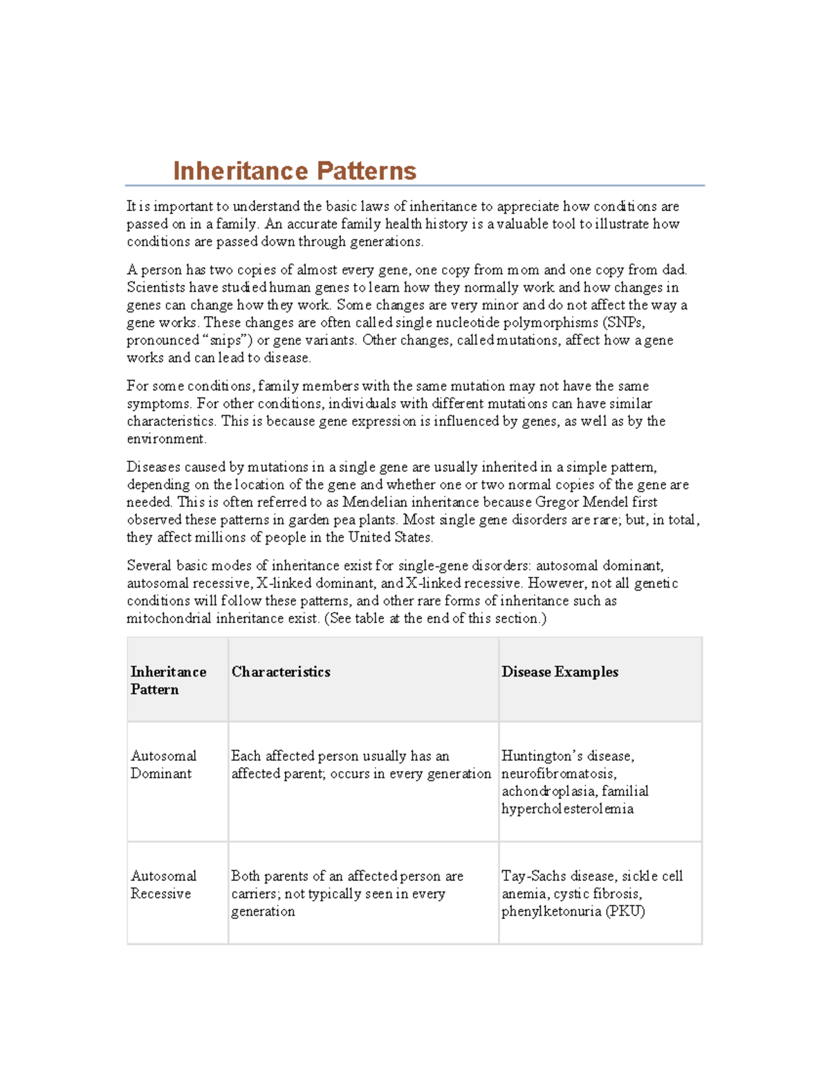 Inheritance pattern - Inheritance Patterns It is important to ...