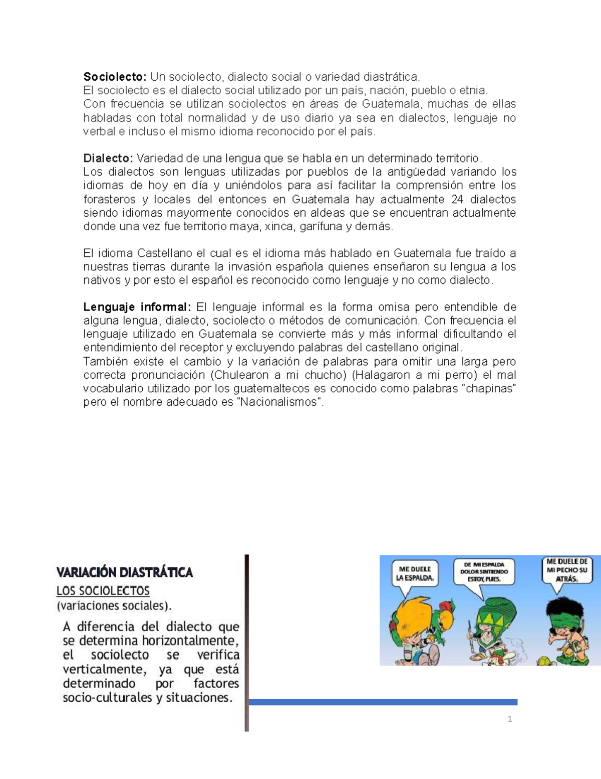 Sociolecto - cultura - Sociolecto: Un sociolecto, dialecto social o ...