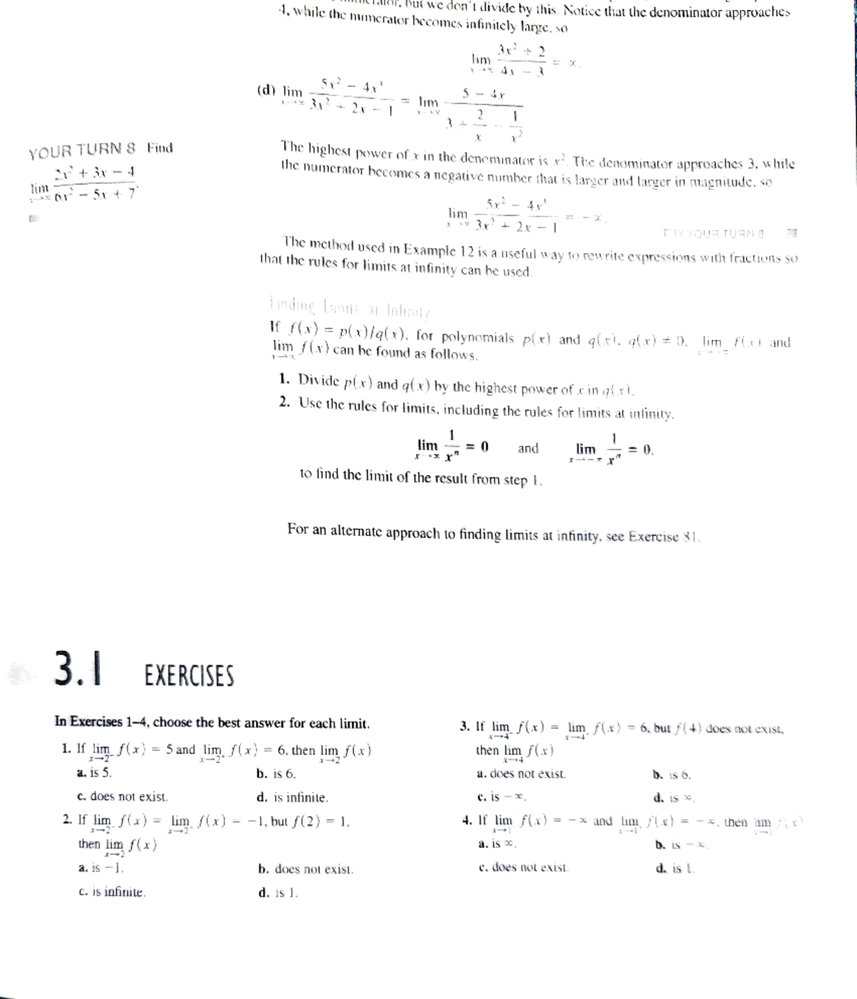 Tutorial 5math150 - O, Dut we don't dividc 4,while the by this. Notice ...