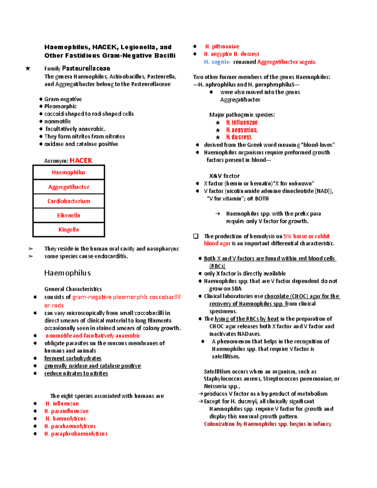 Haemophilus infleunzae a bacteria that infects blood - Haemophilus ...