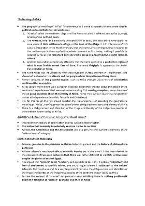 Introduction to African philosophy - Introduction To African Philosophy ...