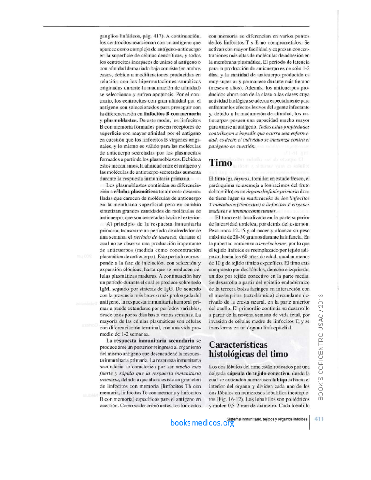 Linfático - Apuntes - ganglios linfáticos, pág. 417). A continuación ...