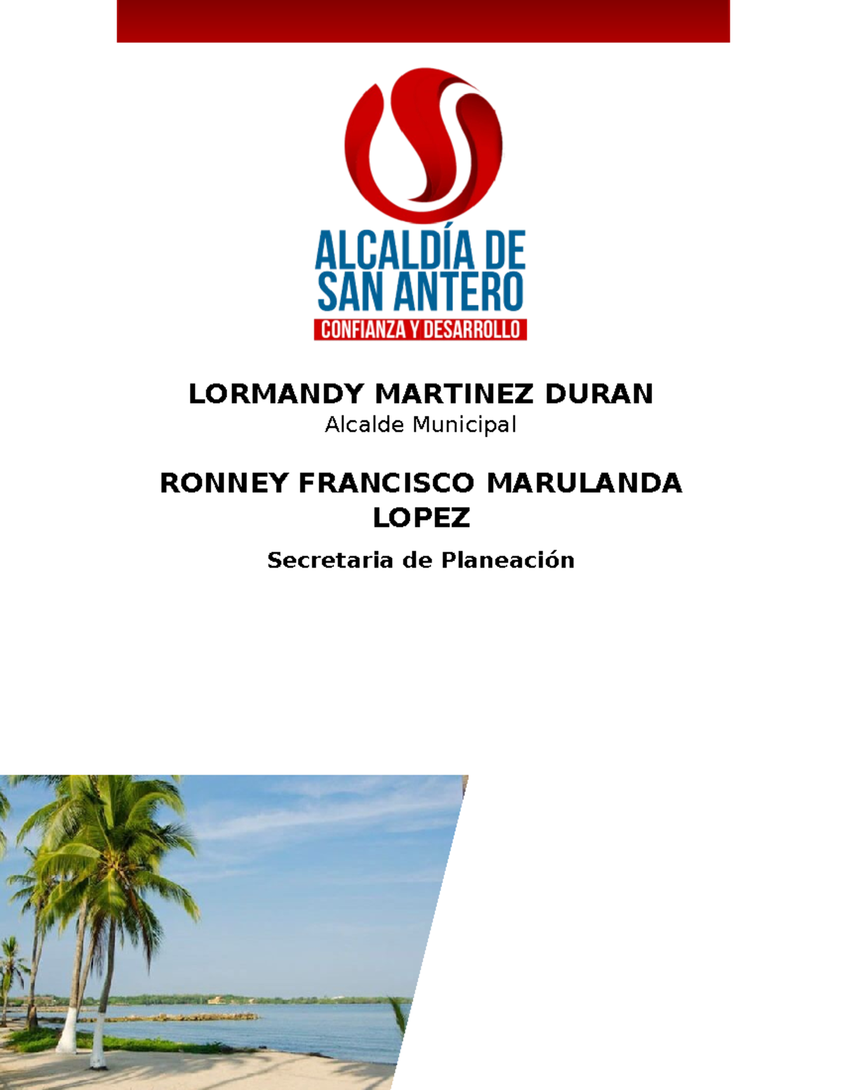 Documento Técnico - 024 - LORMANDY MARTINEZ DURAN Alcalde Municipal ...