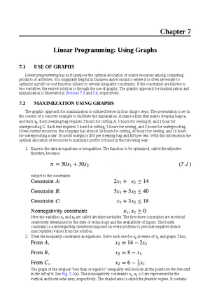 L1-Matrix Algebra - ECON331Lecture Notes: Ch4andCh 1 Matrix Algebra ...