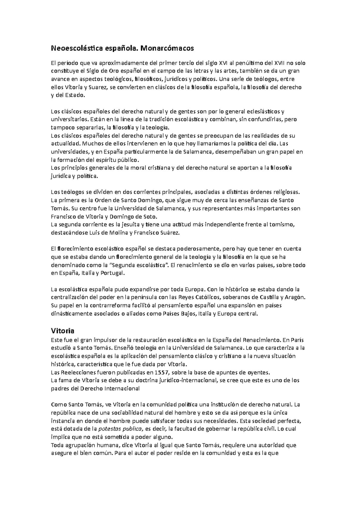 22 Neoescolástica española - El que va aproximadamente del primer ...