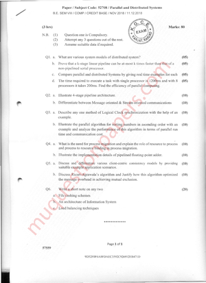 Aayushi's DC Module 4 notes ') - Distributed Computing - Studocu