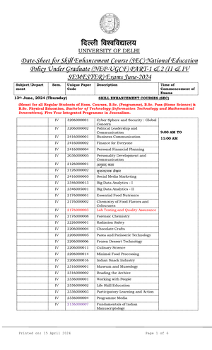 2024-04-15-NEP-B.Com (Hons) SOL - fnYyh fo’ofo|ky; UNIVERSITY OF DELHI ...