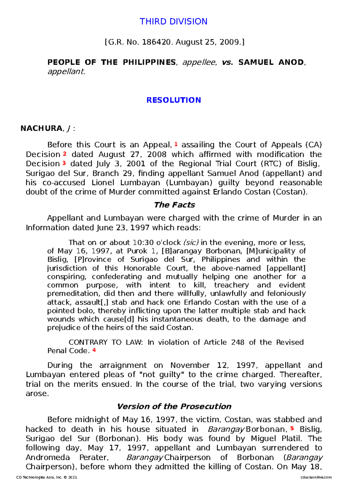 2009-People v - Case for RPC Art 12 - THIRD DIVISION [G. No. 186420 ...