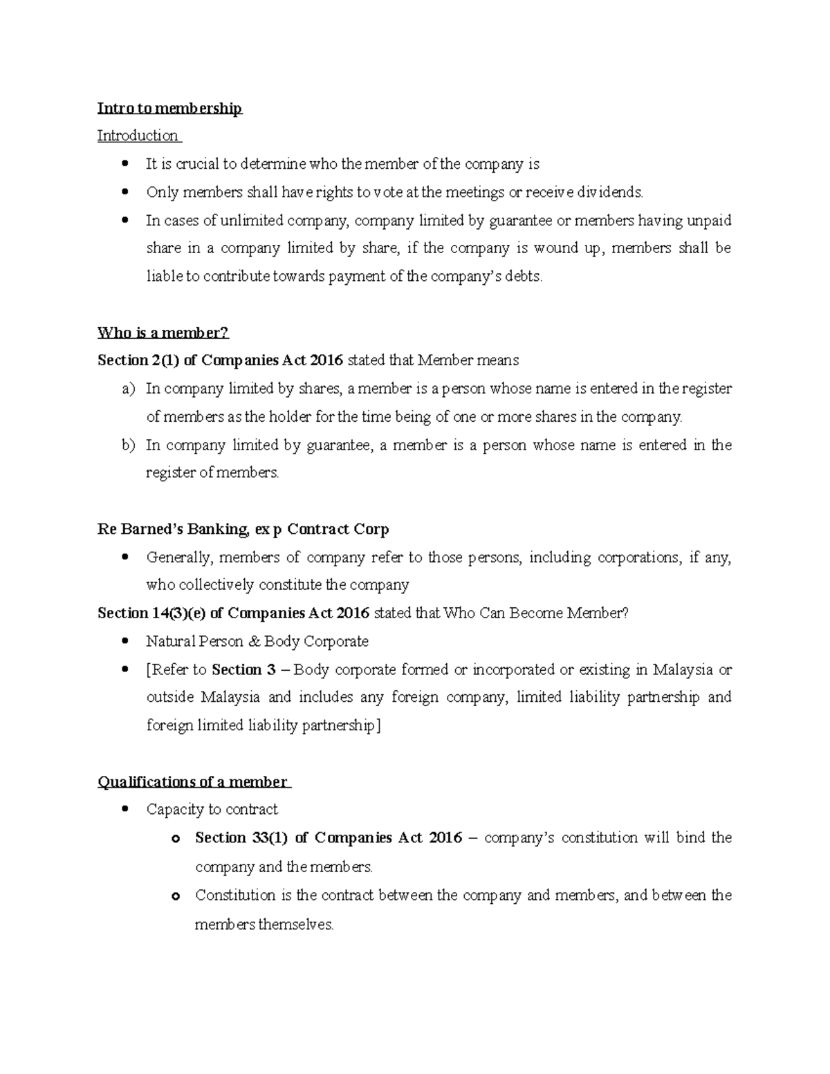 Intro to membership - Intro to membership Introduction It is crucial to ...