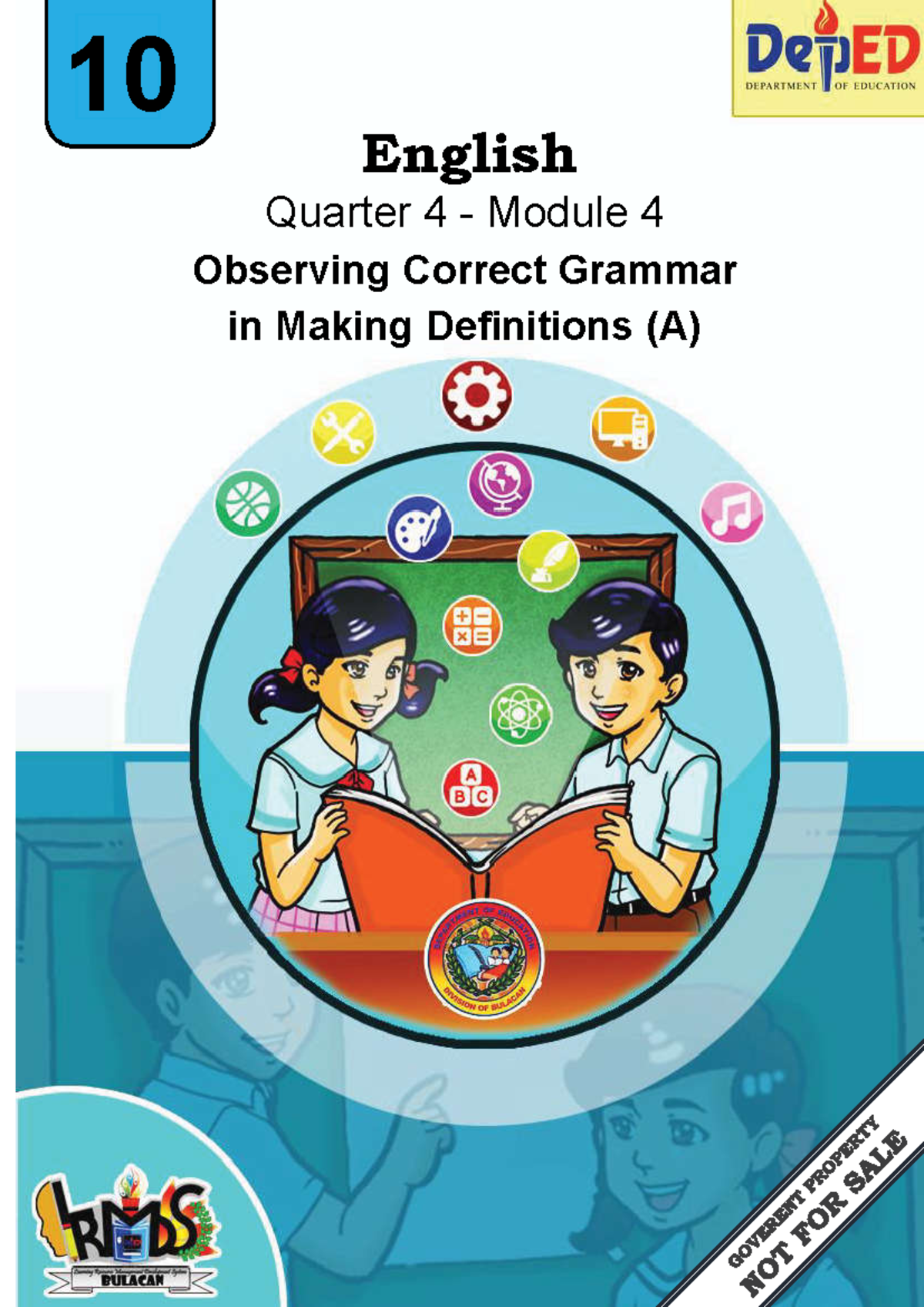 English 10 Q4 Module 4 - English Quarter 4 - Module 4 Observing Correct ...
