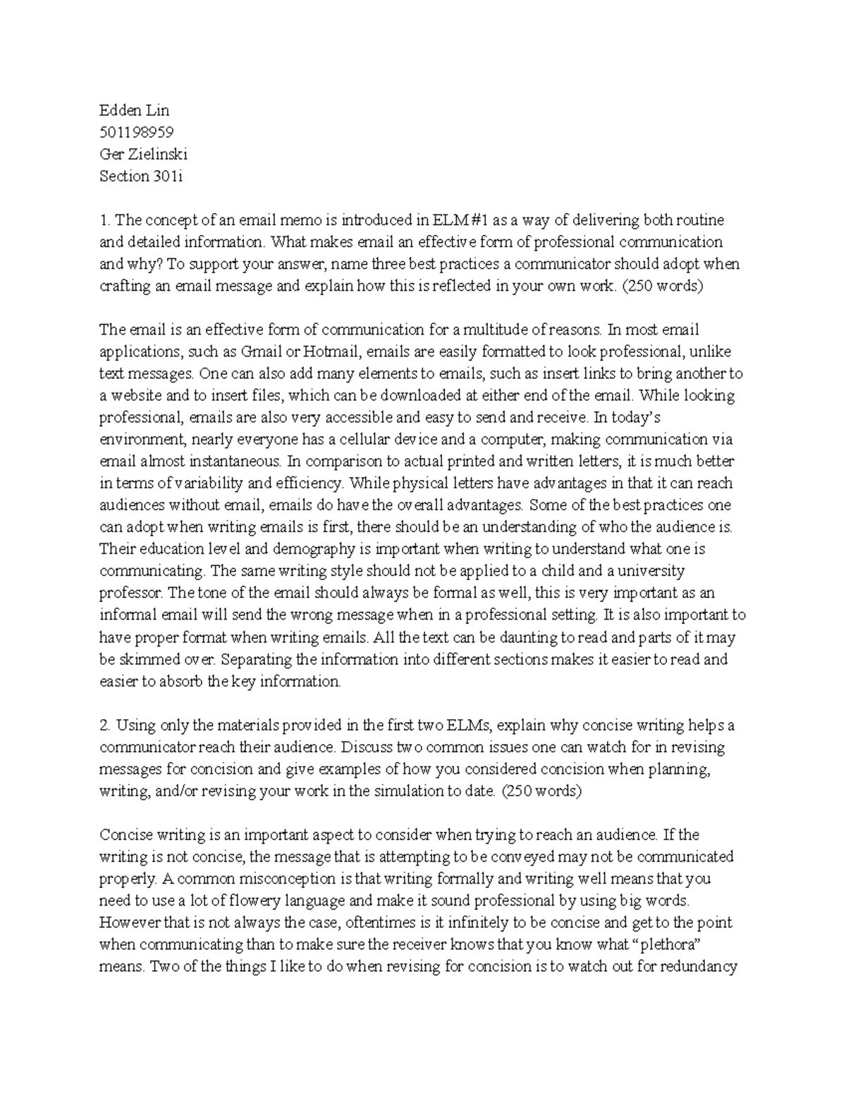 Summative Assessment 1 Synthesis And Reflection Report Edden Lin