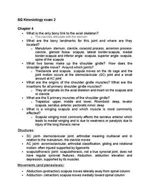 Kinesiology ch 7 - guided lecture - “Funny bone”= ulnar nerve- tingling, one of the nerves that ...