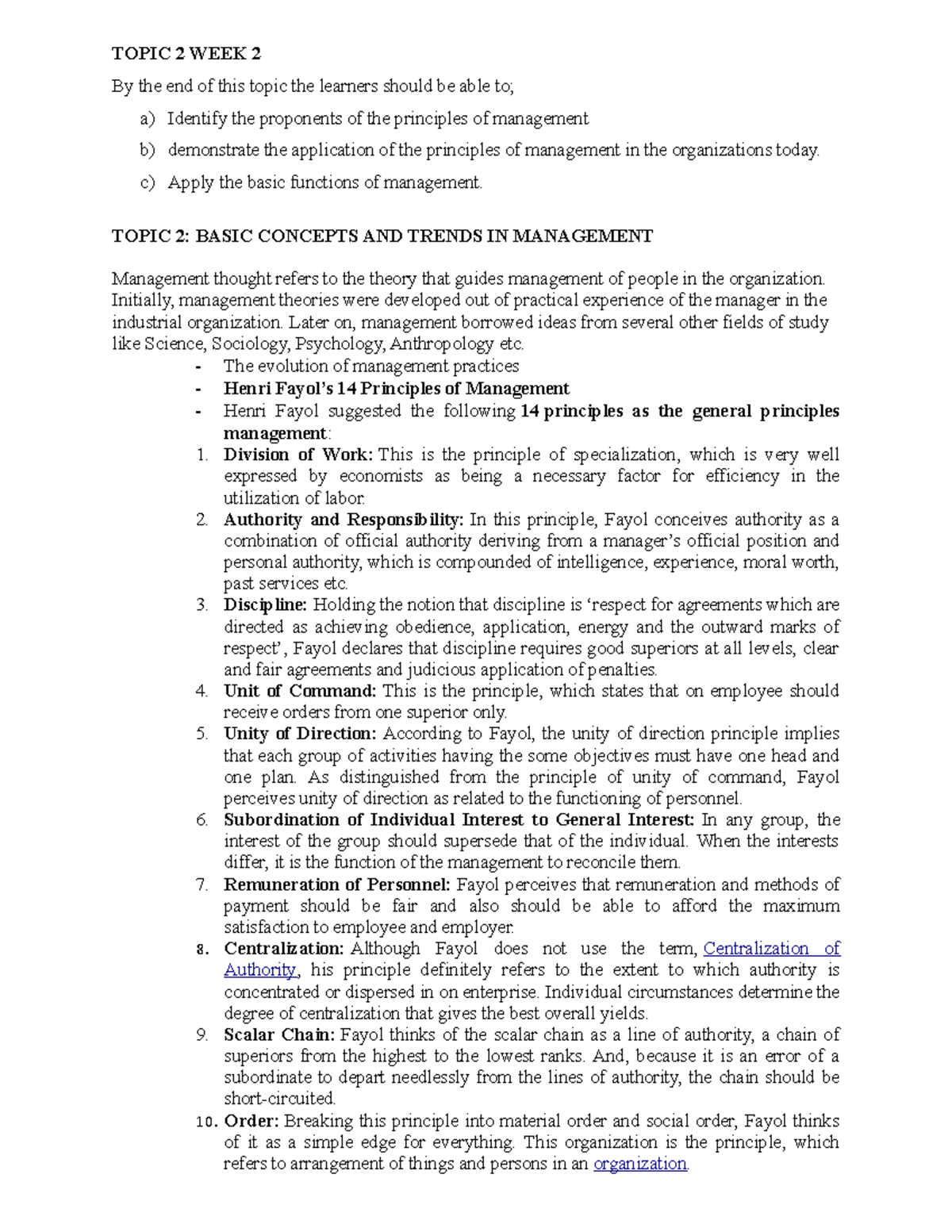 Topic 2 WEEK 2.docx Office - TOPIC 2 WEEK 2 By the end of this topic ...