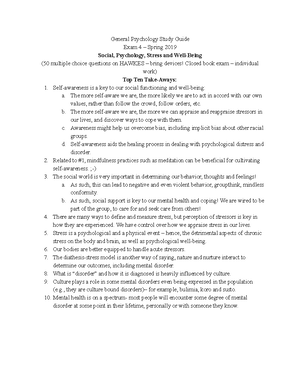 Notes on Approaches to Research, Analyzing Findings, and Ethics - PSYC ...