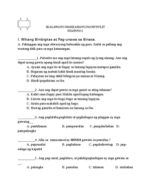 Pagsusuri SA Maikling Kwento Bangkang Papel - MARY JANE LAGUA ASIBAL ...