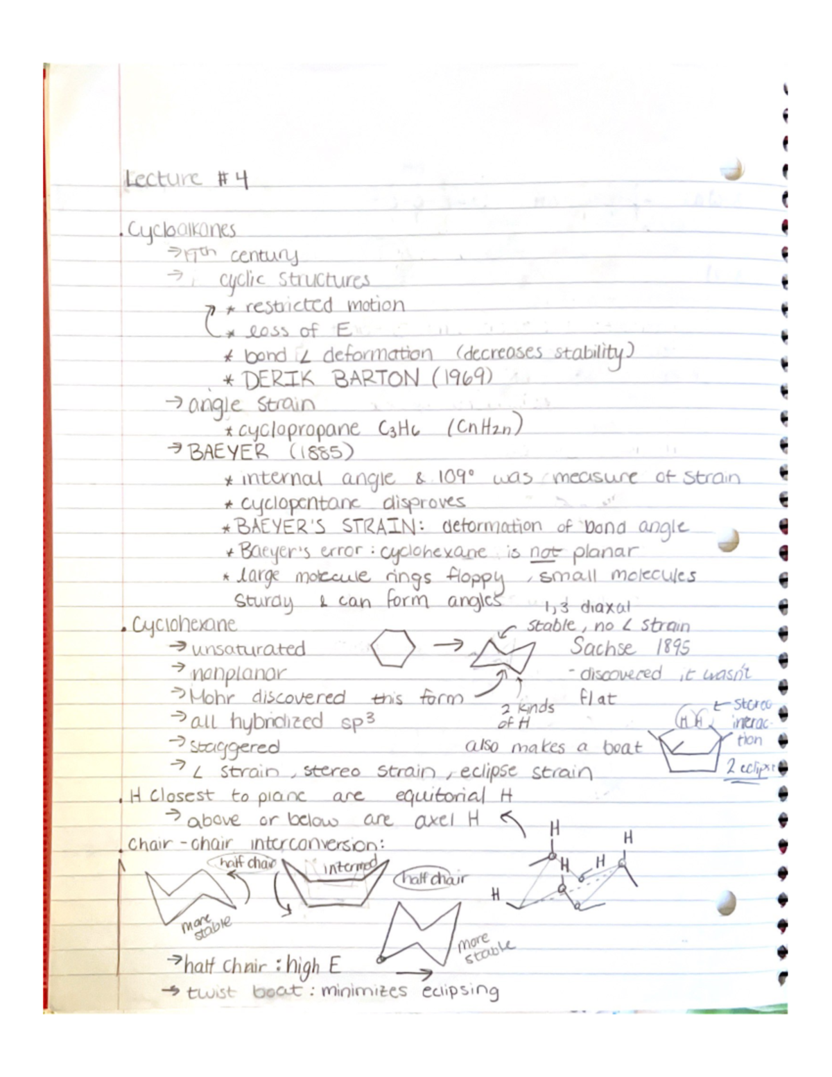 Orgo lecture notes - ACHM 220 - Studocu