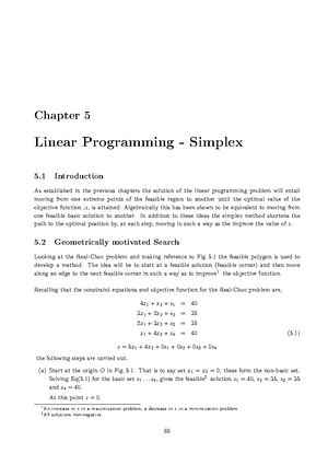 Linear Programming Dual Problem - Studocu