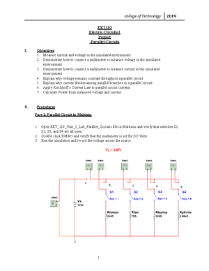 U1 Lab Report 1 - EET110 - ECPI University - Studocu
