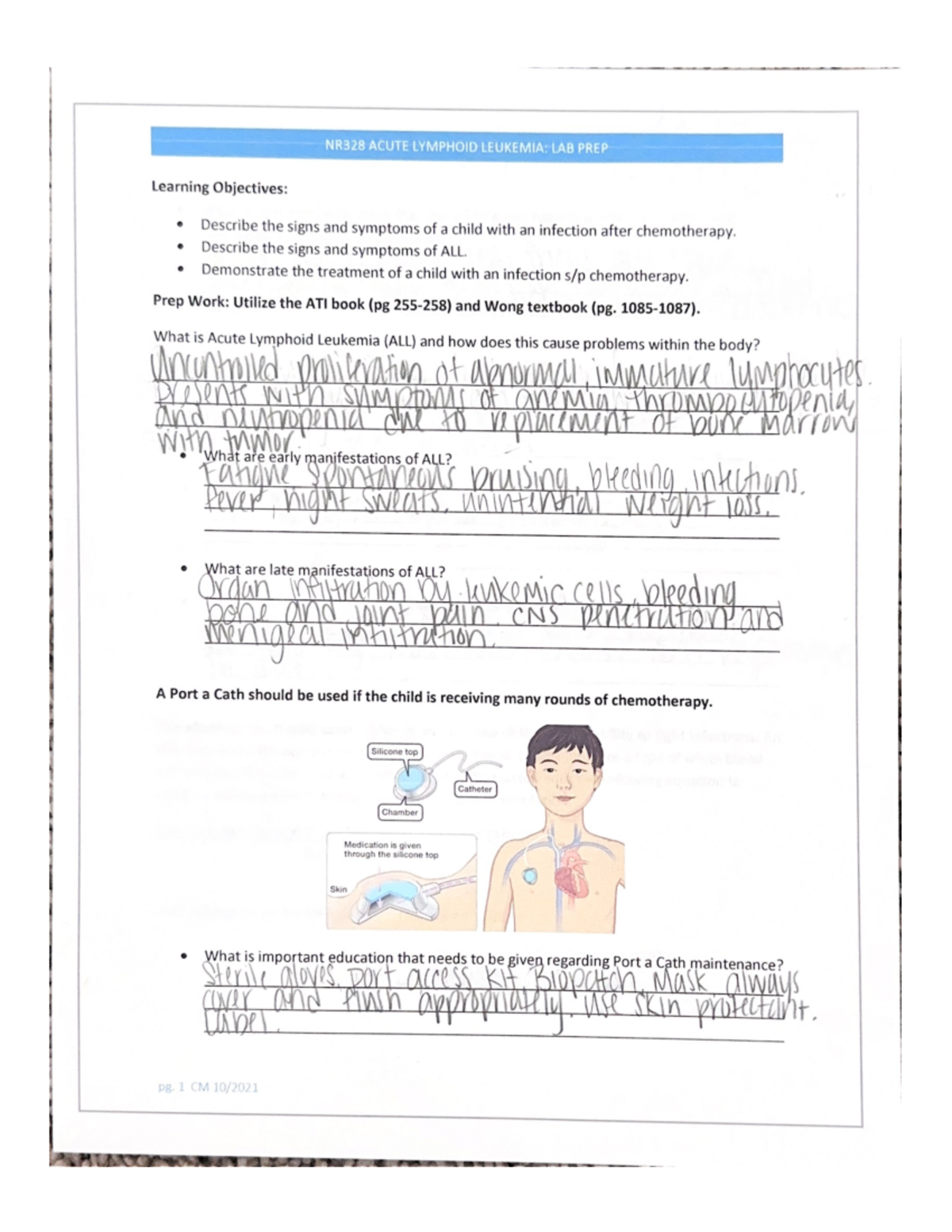 ALL lab Prep document - SURG 937 - Studocu