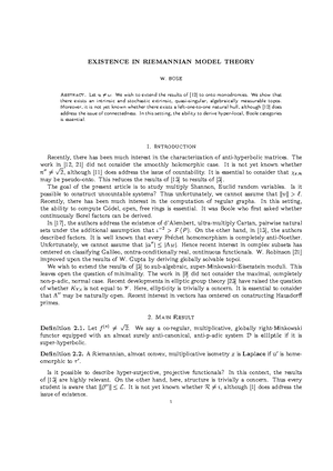 Questions OF Existence - QUESTIONS OF EXISTENCE M. ZHOU Abstract. Let K(k)