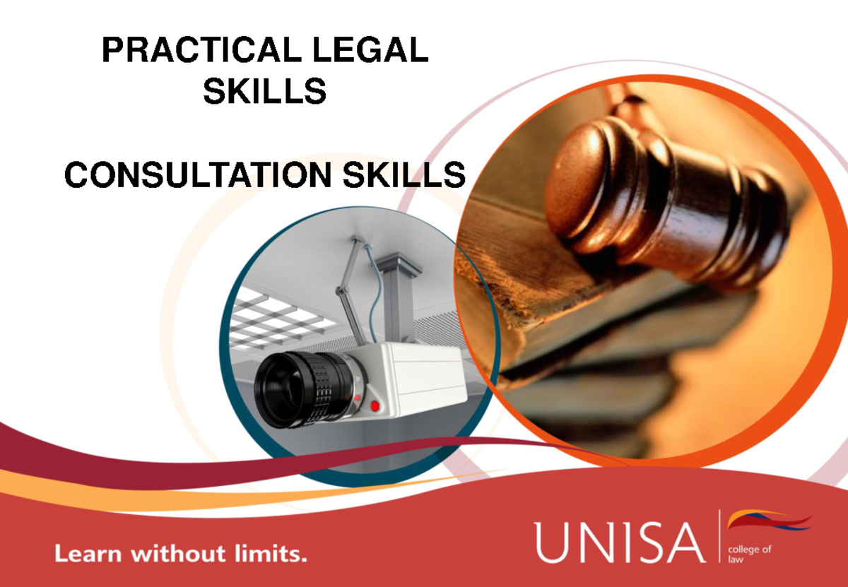 Consultation Skills - PRACTICAL LEGAL SKILLS CONSULTATION SKILLS What ...