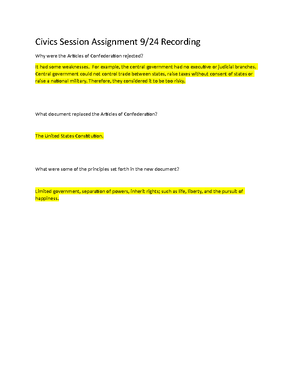 Civics 7 - No I am not surprised. Since, we have three branches of ...