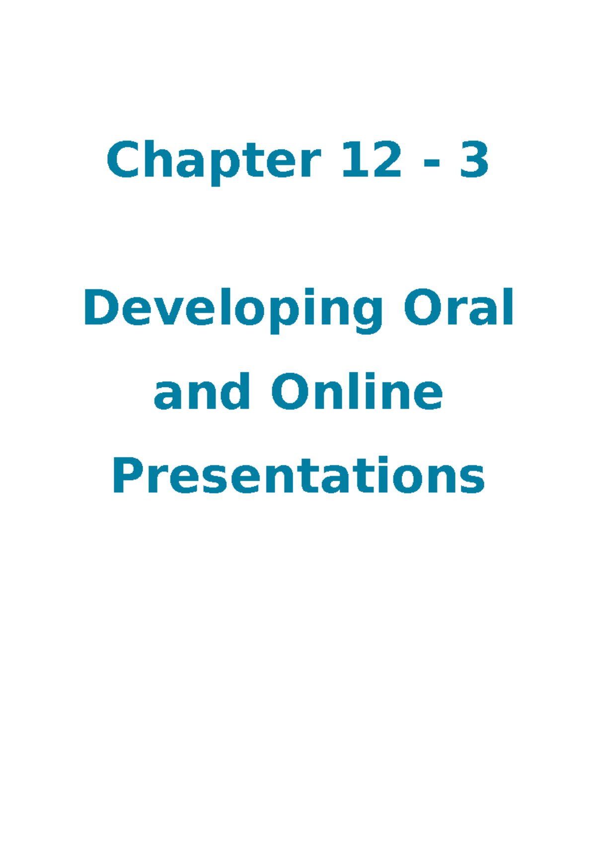 lecture3-Chapter 12 -3, COMM-1103-NE4 - Intro to Business/Tech C - COMM 1103 - BCIT - Studocu