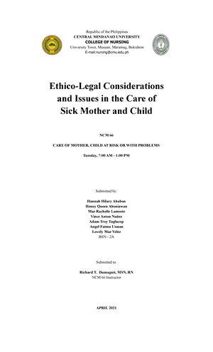 EINC- Retdem - Checklist in essential intrapartum nursing care ...