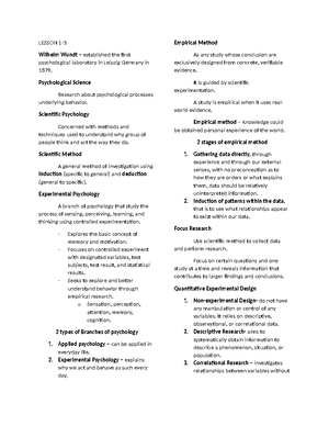 Lesson 5 - Basic Between Subject design - EXPERIMENTALPSYCHOLOY LECTURE ...