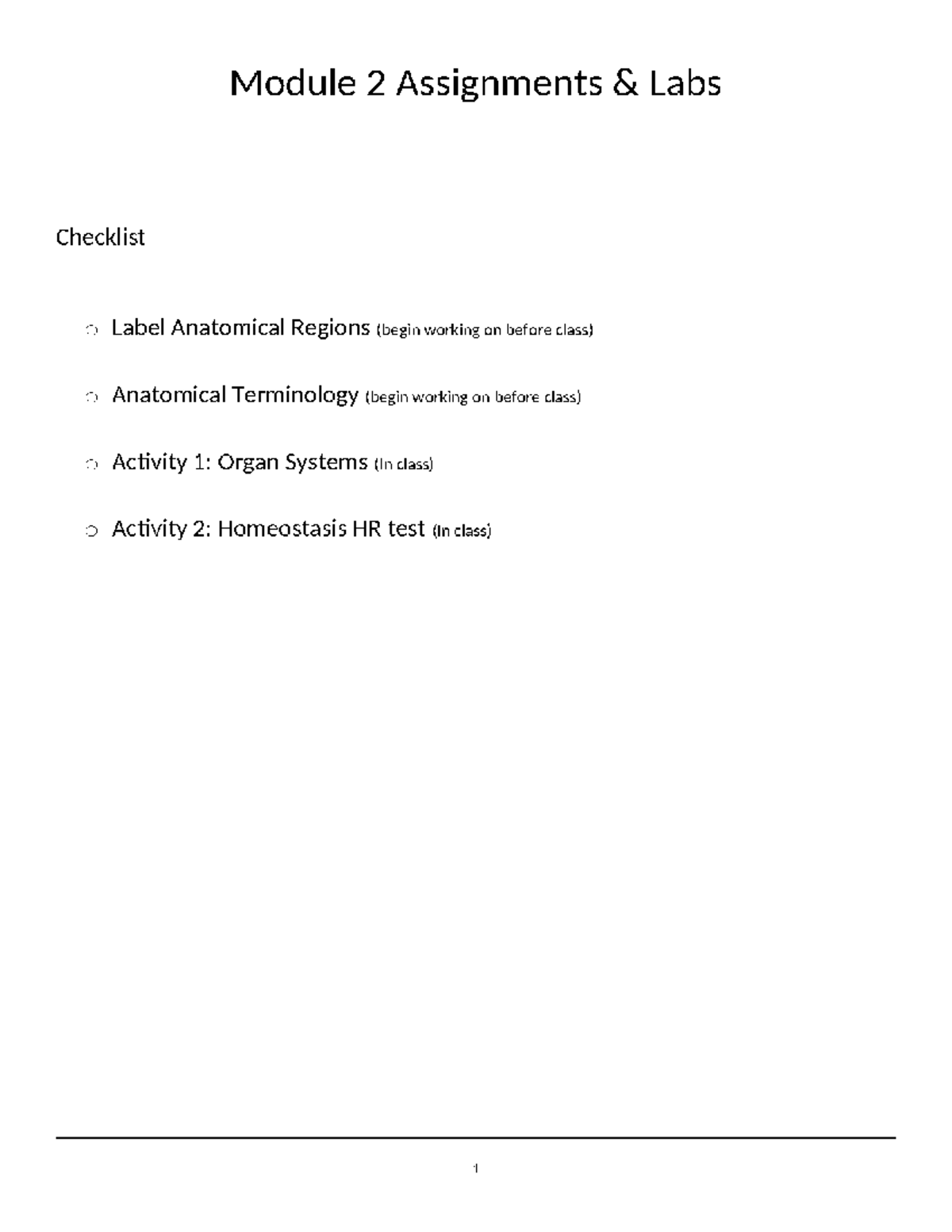 Assignment 2 - 21175 BIO201IH Human Anatomy Physio Histology - BIO201IN - Studocu