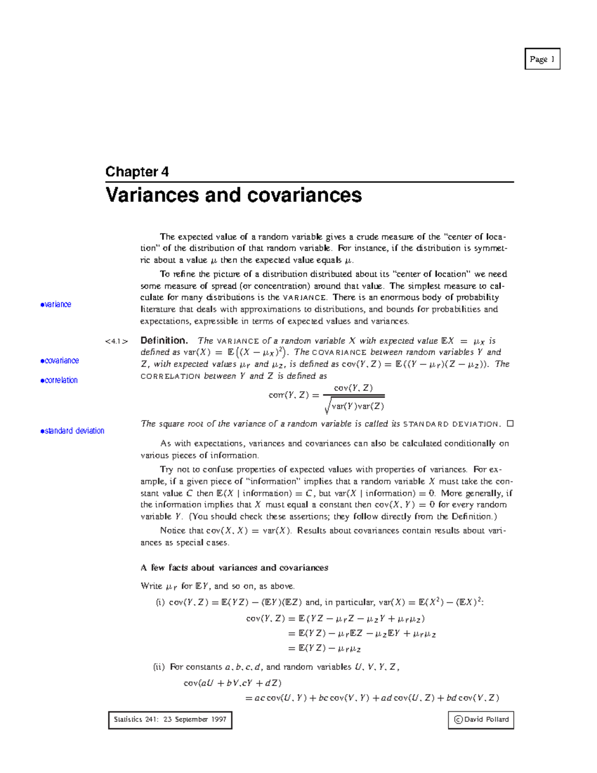 Variance - You can use this document as you want. Thank you - Page 1 ...
