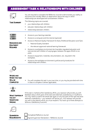 [Solved] Using the Early Years Learning Framework developmental ...
