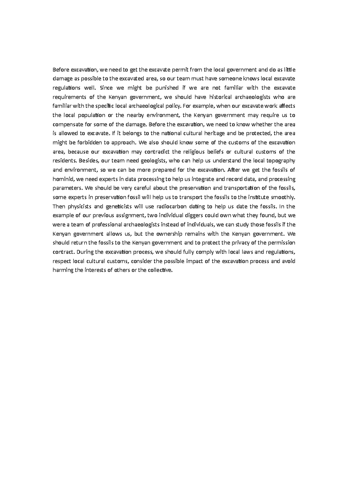 Anth Dis 3 - Personal note about Discussion Assignment. - Before ...