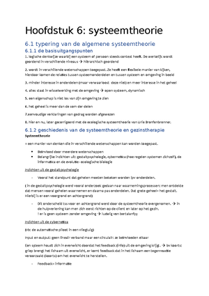 Samenvatting Interpersoonlijke modellen - INTERPERSOON LIJKE MODELLEN ...