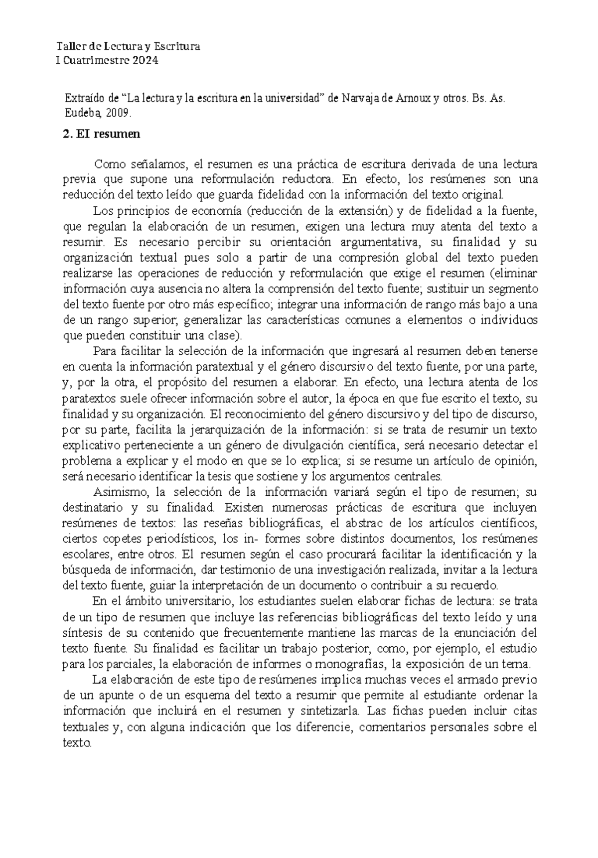 Que es el resumen, análisis de cómo elaborar un resumen según sus ...