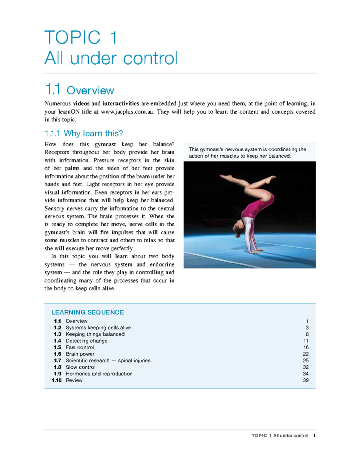 All Under control year 9 - TOPIC 1 All under control 1 TOPIC 1 All ...